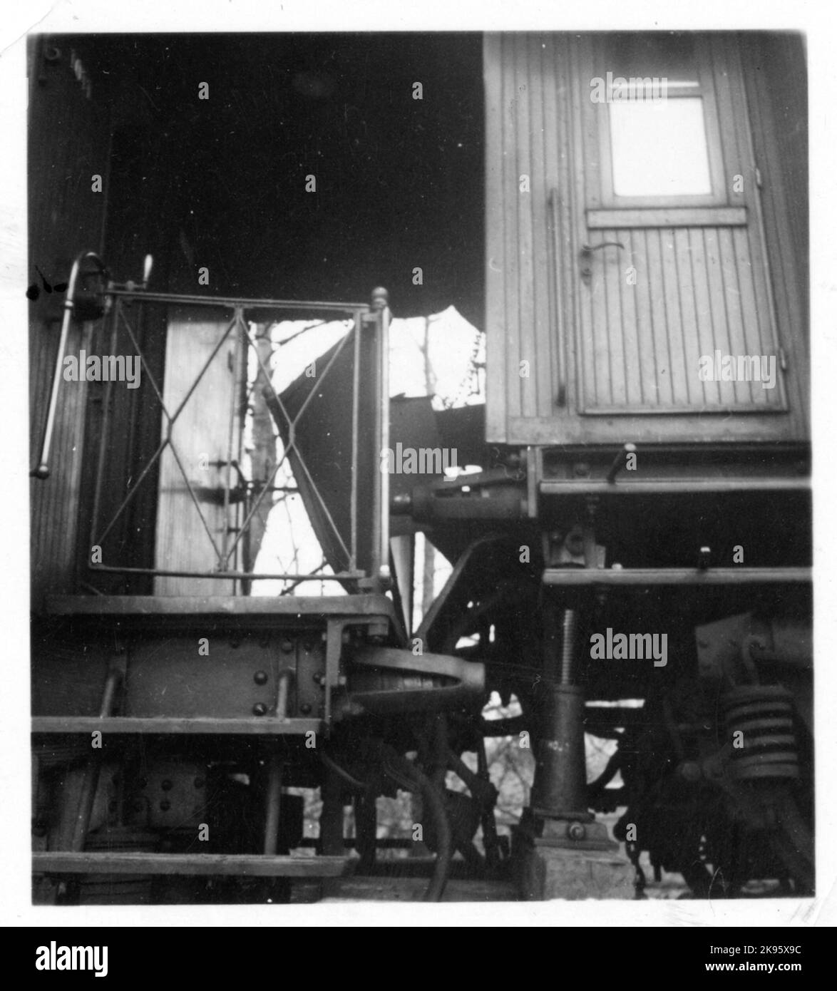 Bredaryd on December 4, 1939. HNJ Train 1 deleted in the northern gear ...