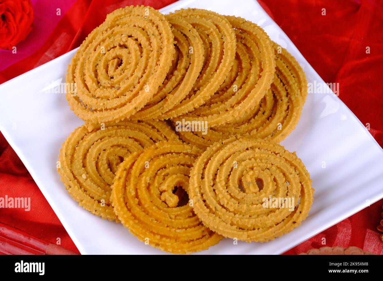 Traditional Indian Diwali snacks Chakali, murukku, Indian Traditional ...