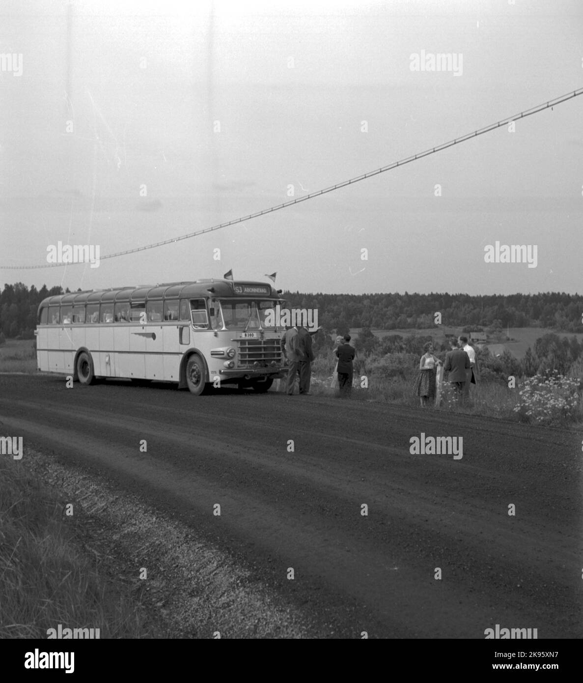 Tourist Bus SJ 2375 Stock Photo - Alamy