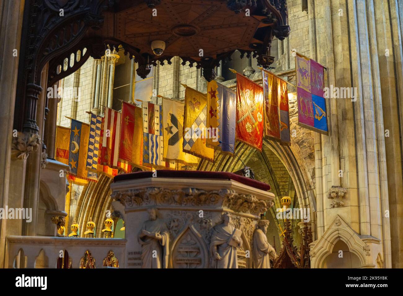 Ireland Dublin St Patrick's Cathedral Church of Ireland was Catholic ...