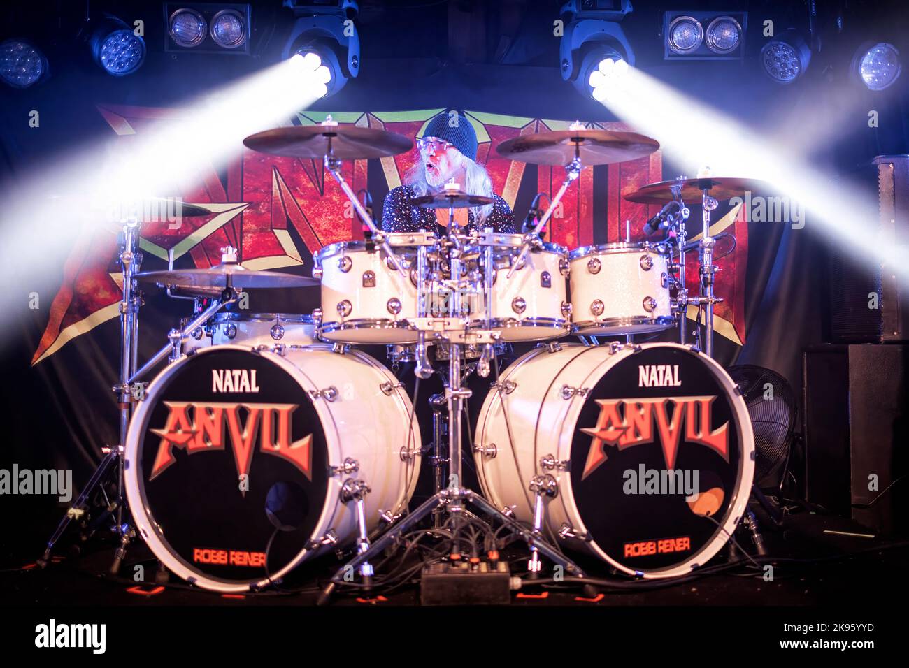 Oslo, Norway. 24th, October 2022. The Canadian heavy metal band Anvil ...