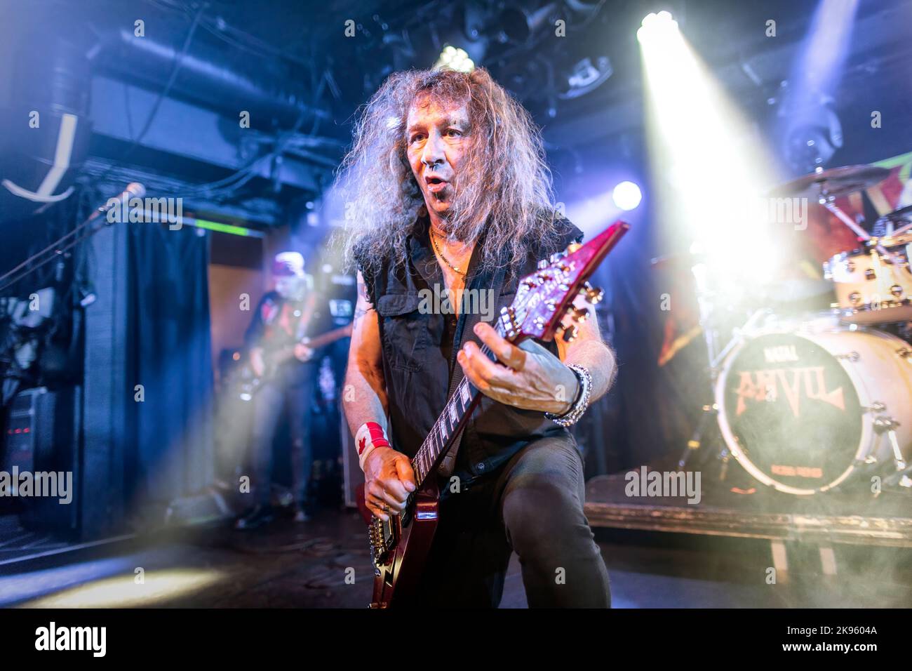 Oslo, Norway. 24th, October 2022. The Canadian heavy metal band Anvil ...