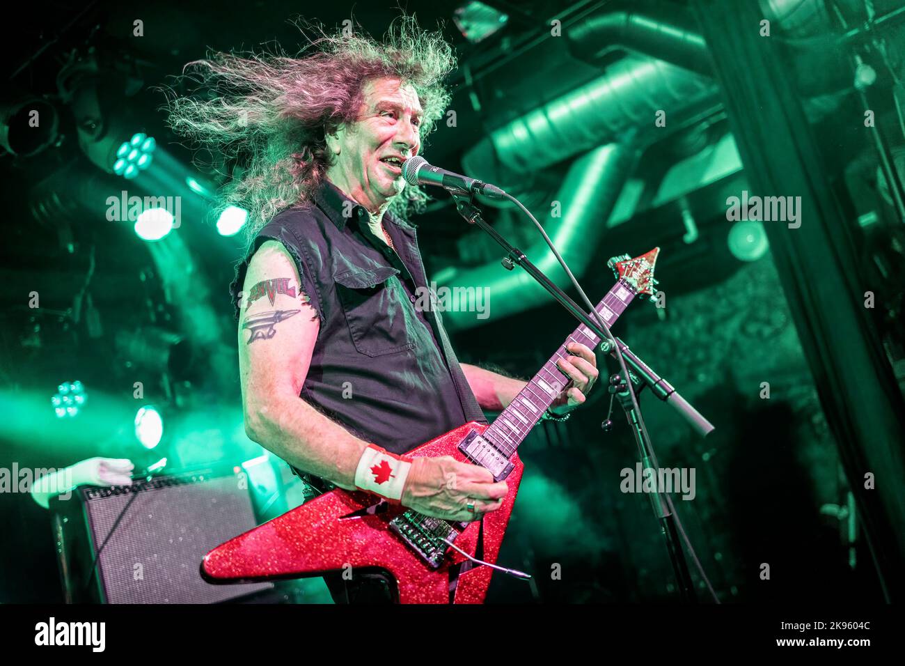 Oslo, Norway. 24th, October 2022. The Canadian heavy metal band Anvil ...