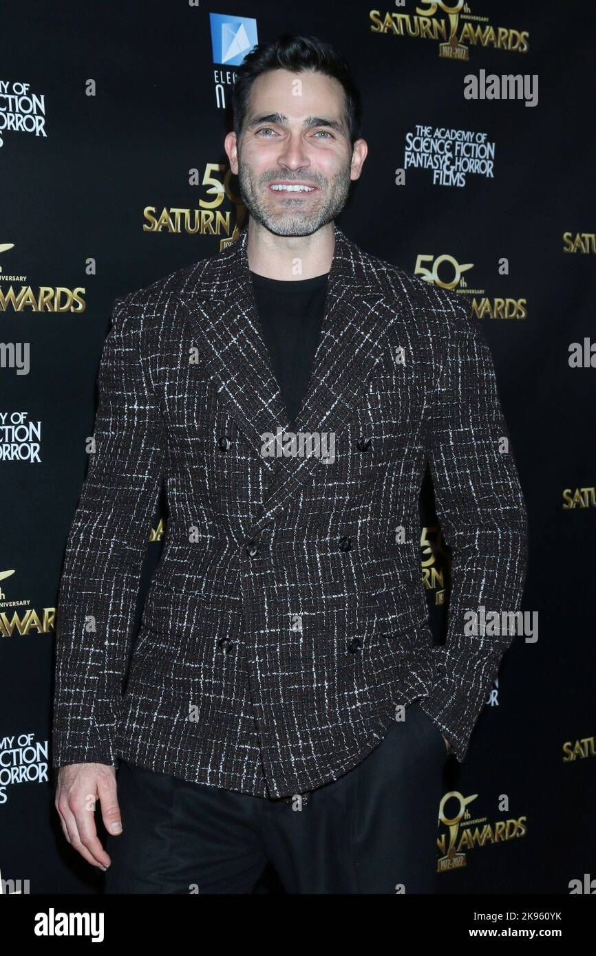 Burbank, CA. 25th Oct, 2022. Tyler Hoechlin at arrivals for The 50th ...