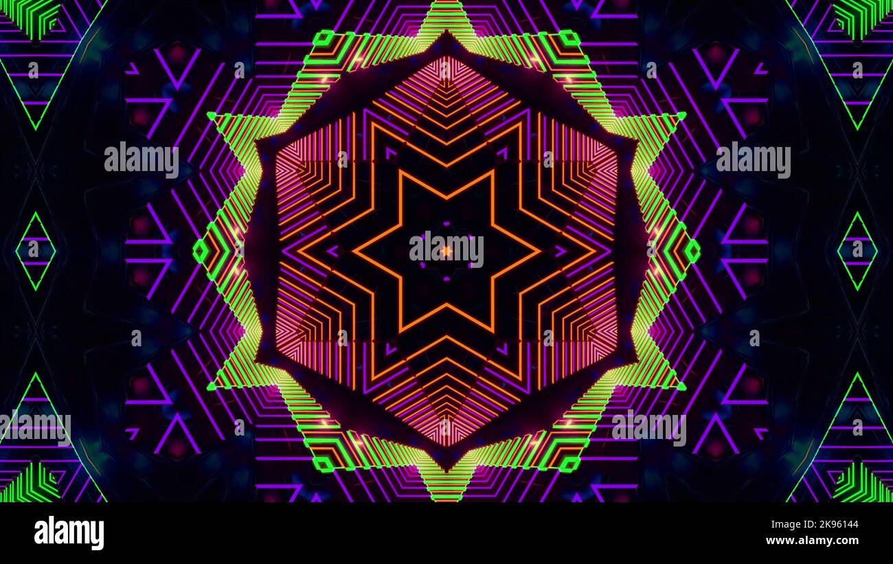 An abstract colorful ornament graphic background Stock Photo - Alamy