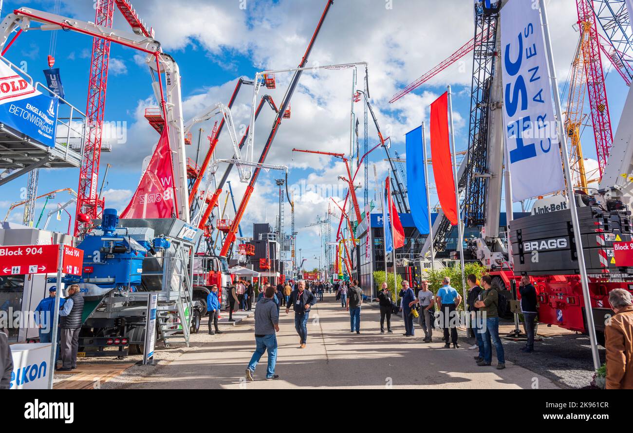 Bauma 2022 - Die größte Messe für Baumaschinen, Bergbaumaschinen und ...