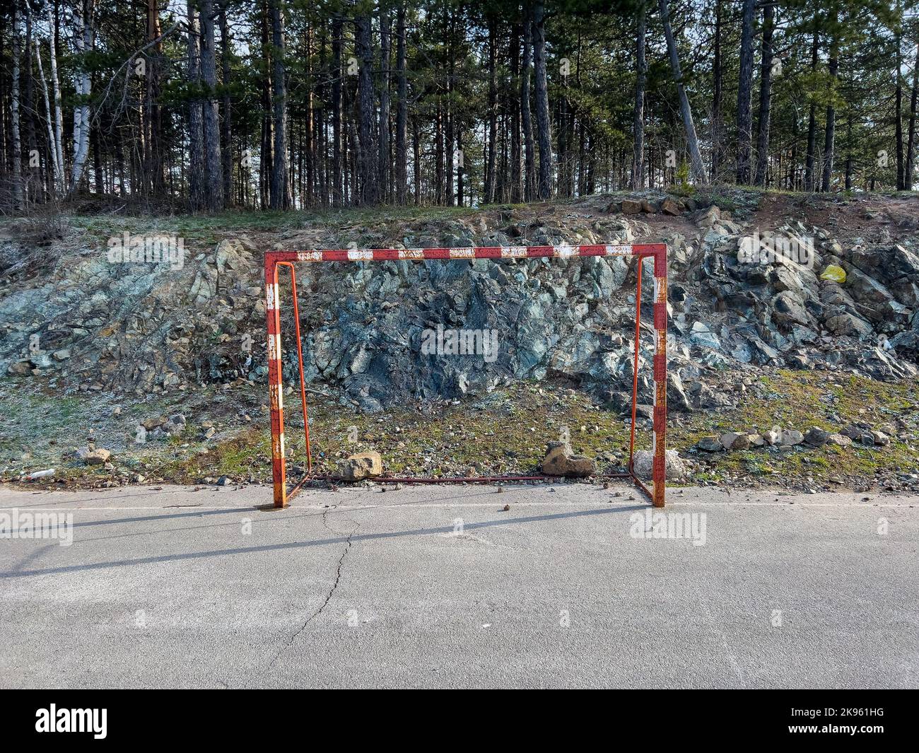 Goal football, vintage hi-res stock photography and images - Alamy