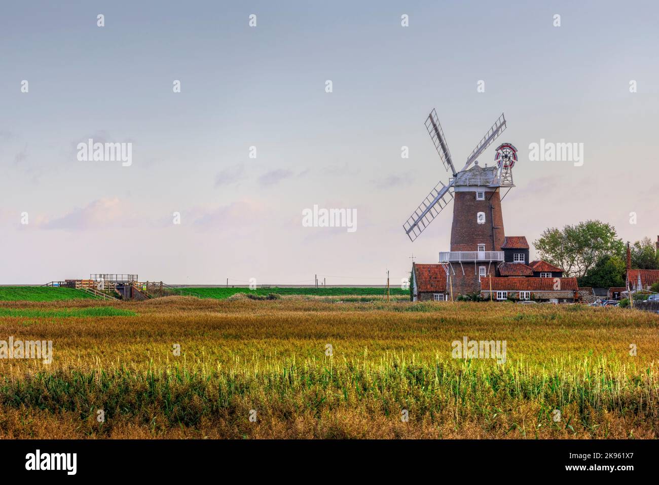 Cley Windmill, Broadland, Norfolk, England, United Kingdom Stock Photo ...