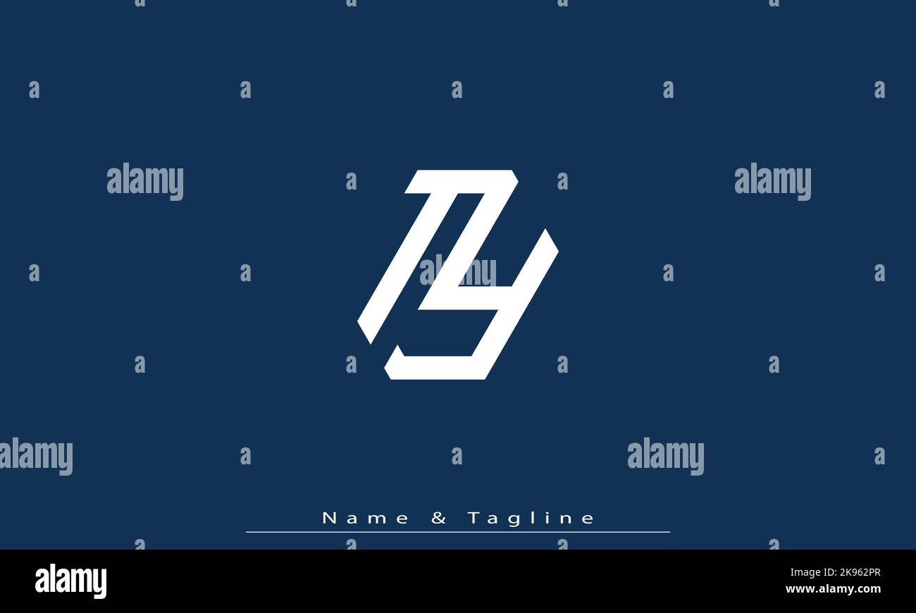 Alphabet letters Initials Monogram logo TY , YT Stock Vector Image ...