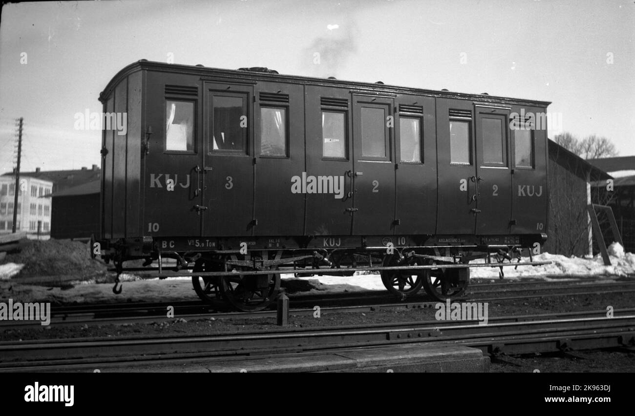 Köping-Outtersberg Railway. KUJ BC1 10 Stock Photo - Alamy