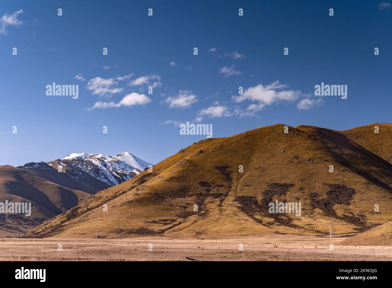 Fairlie lake tekapo road hi-res stock photography and images - Alamy
