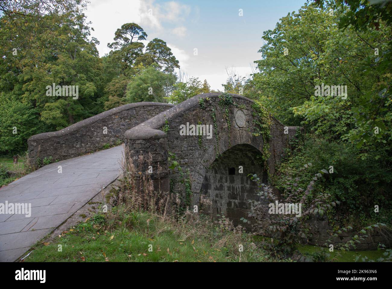 Ruxton's Bridge, the Ramparts, Navan, Ireland Stock Photo - Alamy