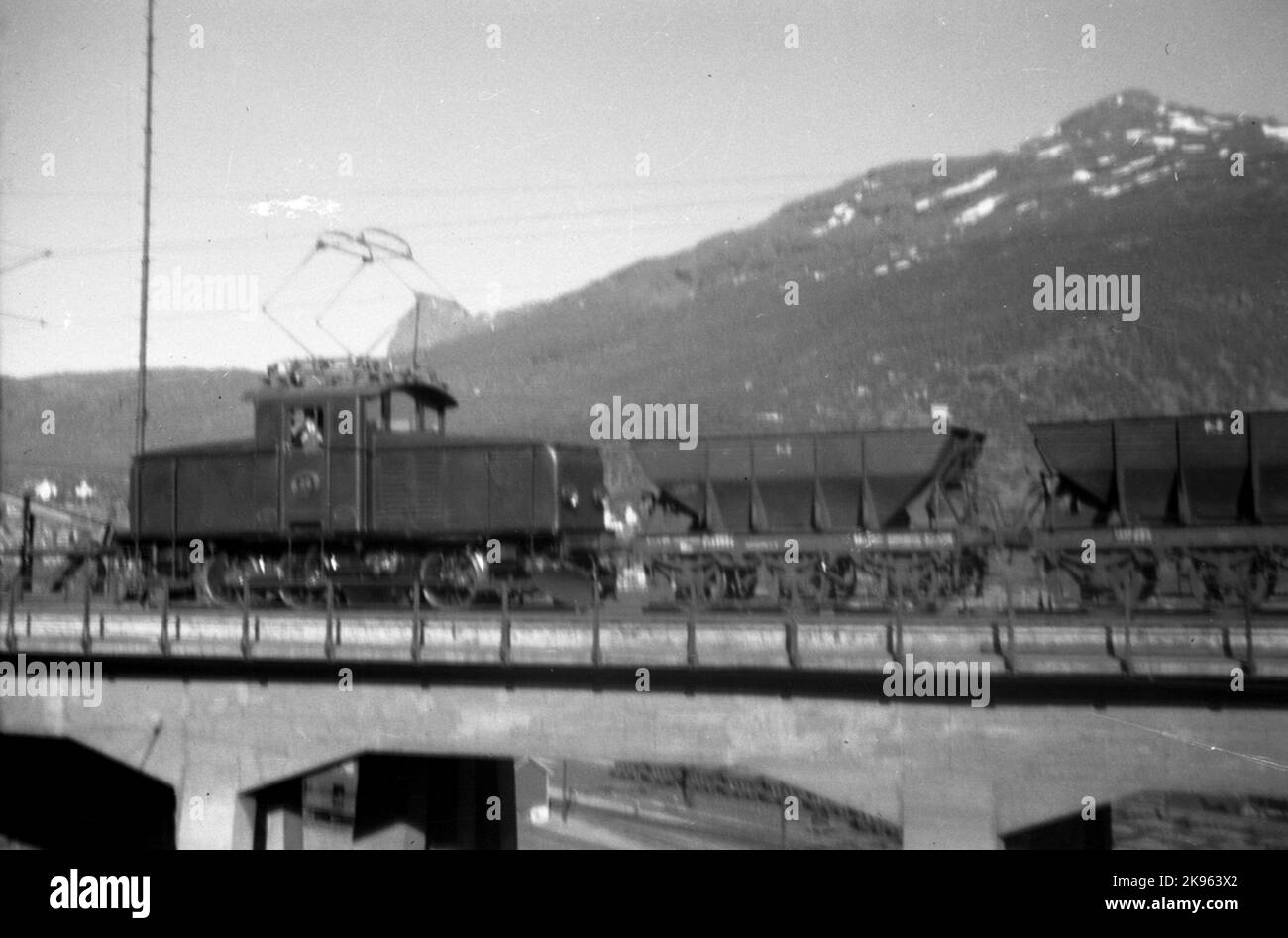 LKAB gear locomotive (UB type Stock Photo - Alamy