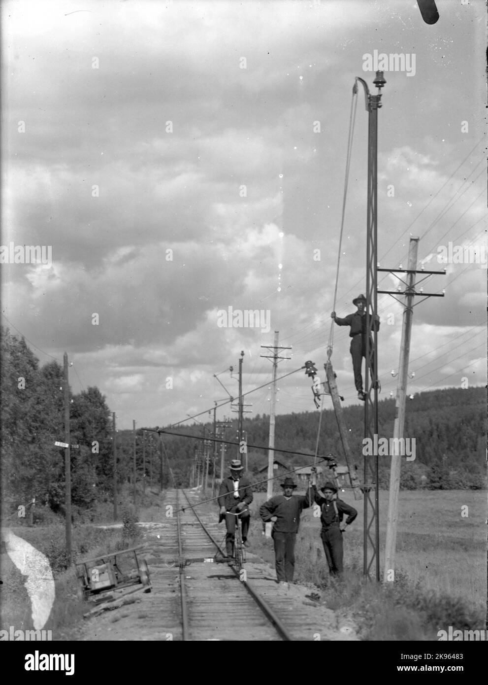 NKLJ Electrification, (Nordmark - Klarälven Railway) October 2, 1921 ...