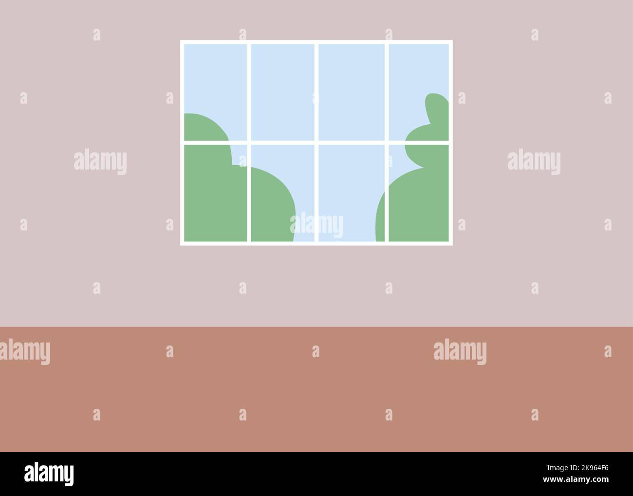 Domestic garden wall Stock Vector Images - Alamy