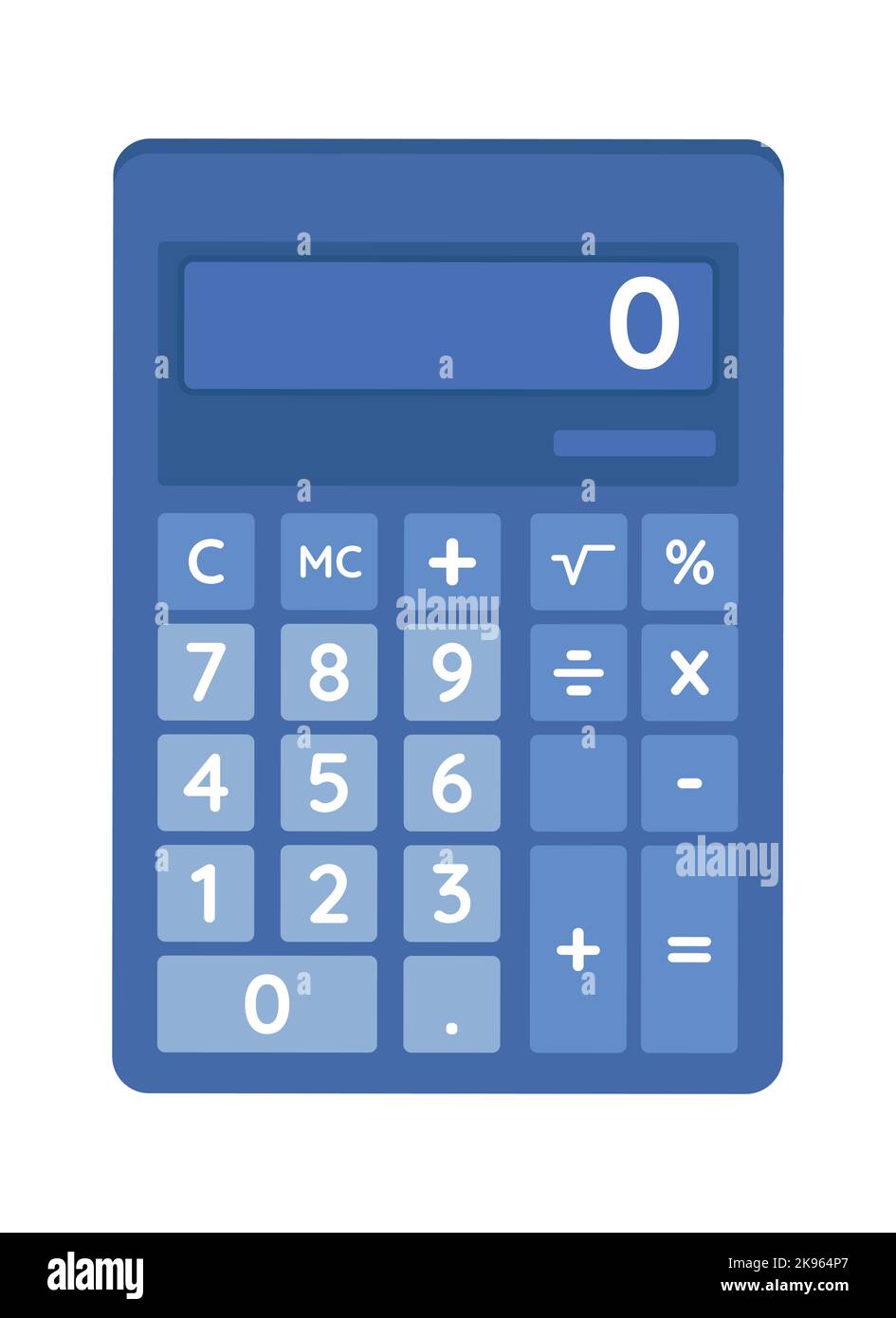 Calculator semi flat color vector object Stock Vector Image & Art - Alamy Calculator semi flat color vector object Stock Vector Image & Art - Alamy