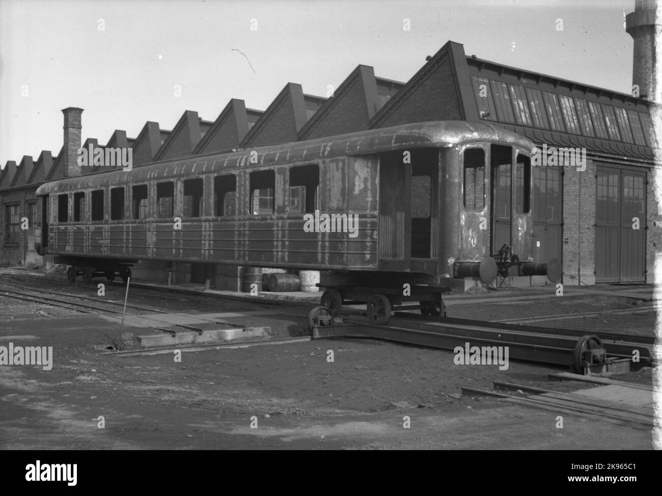 Exterior of wagon litt. CO6 Stock Photo - Alamy