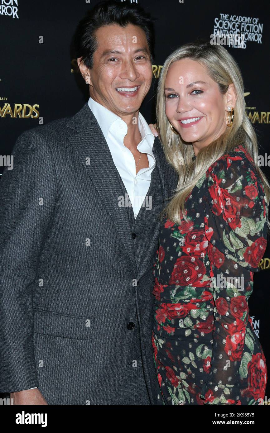 LOS ANGELES - OCT 25: Willl Yun Lee, Jennifer Birmingham at the 50th ...