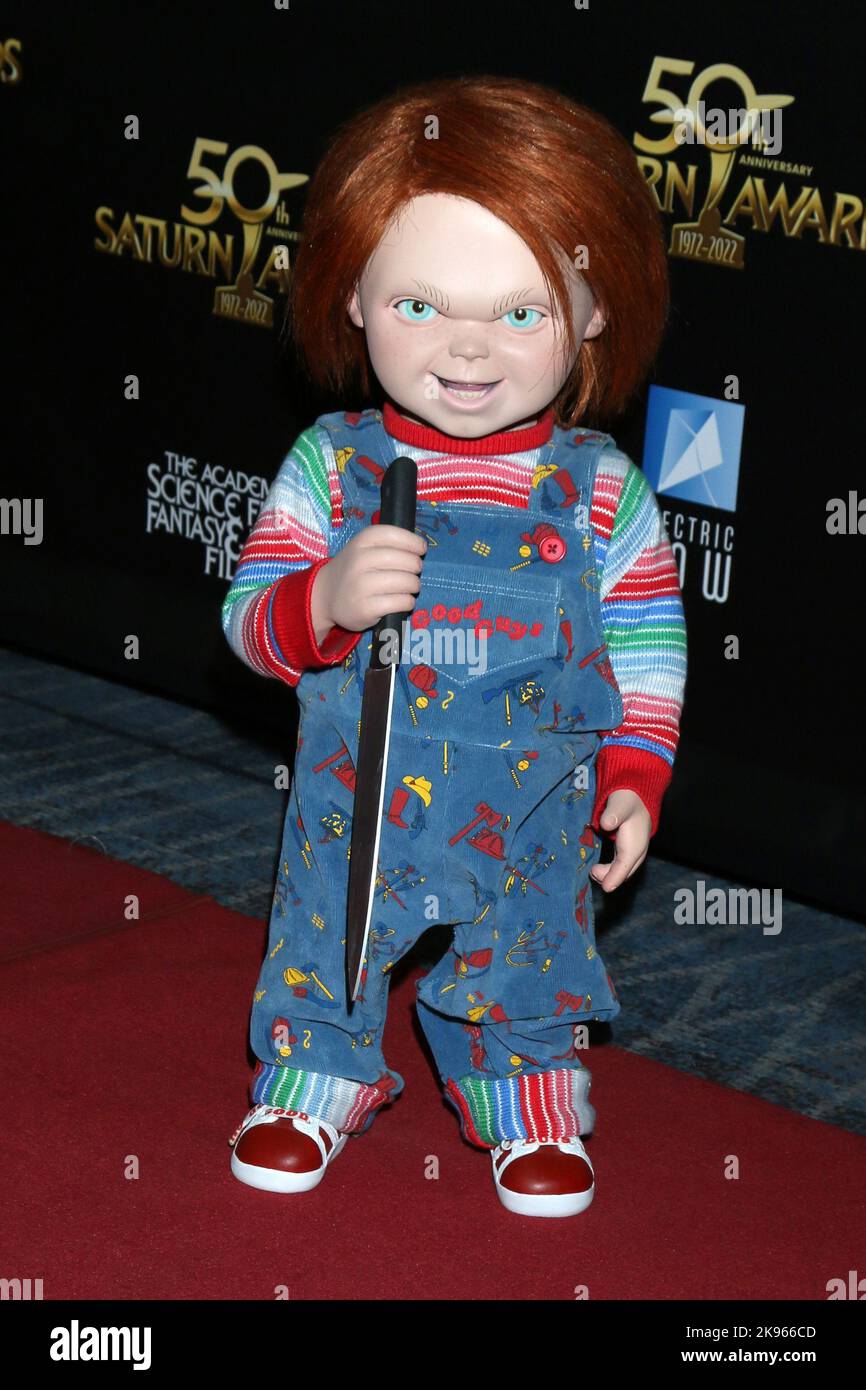 LOS ANGELES - OCT 25: Chucky at the 50th Saturn Awards - Arrivals at ...