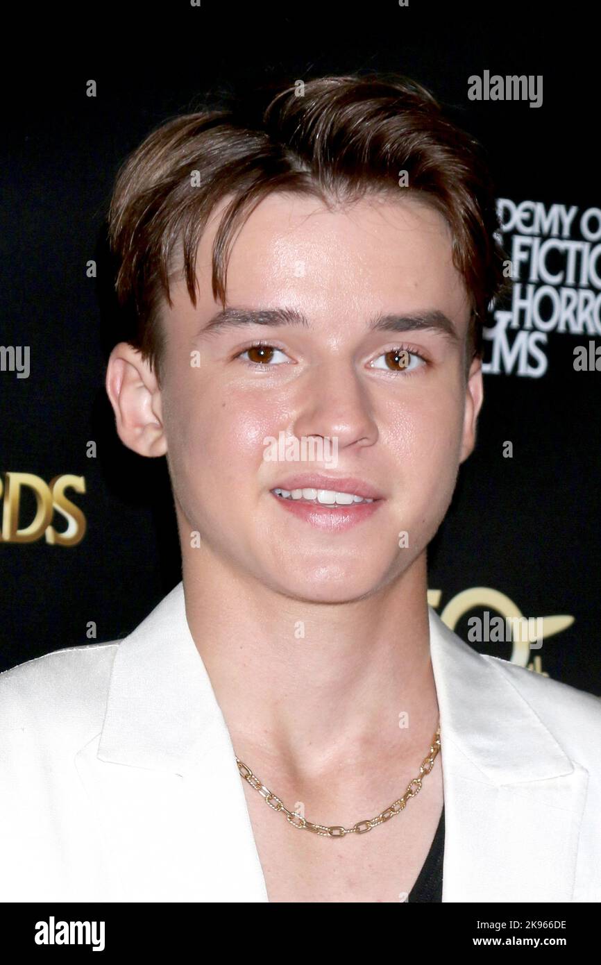 LOS ANGELES - OCT 25: Maxwell Jenkins at the 50th Saturn Awards ...