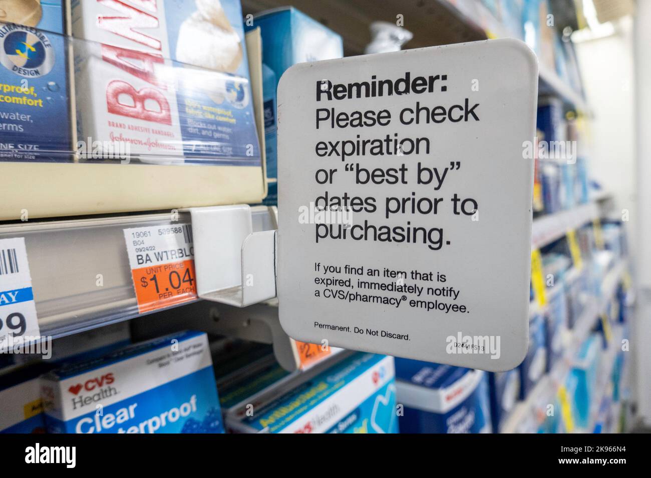 CVS is a national drugstore chain with a pharmacy and grocery section ...