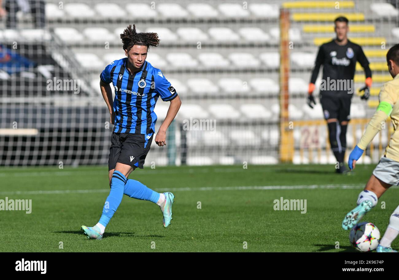 Chemsdine Talbi (7) of Club NXT pictured during a soccer game between ...