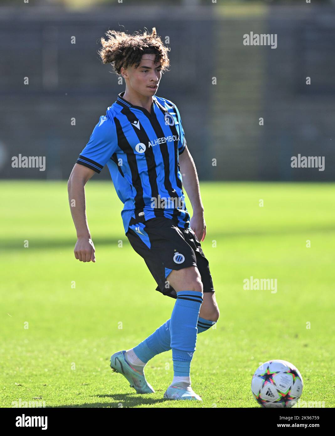 Chemsdine Talbi (7) of Club NXT pictured during a soccer game between ...