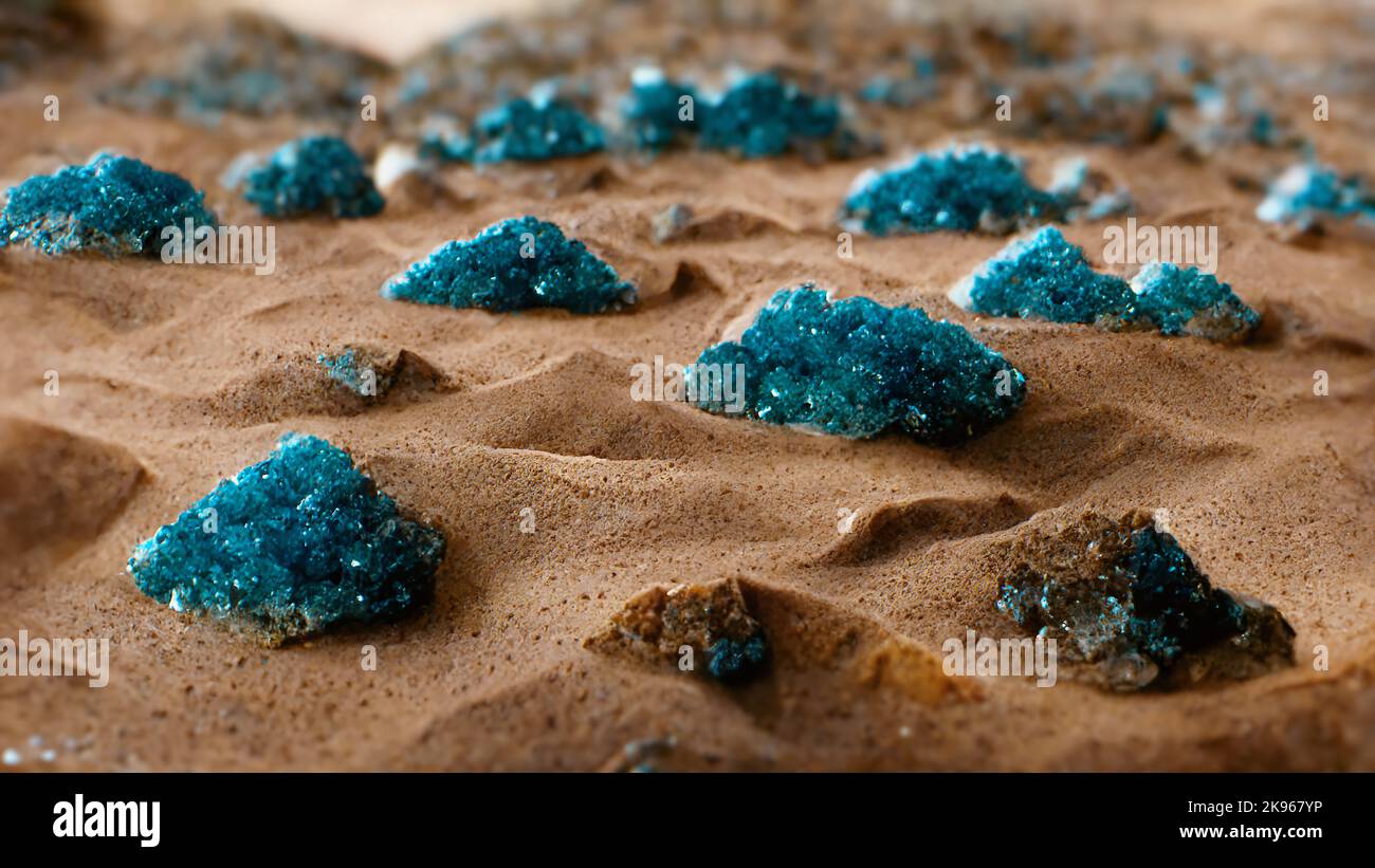 Structures On Mars Surface