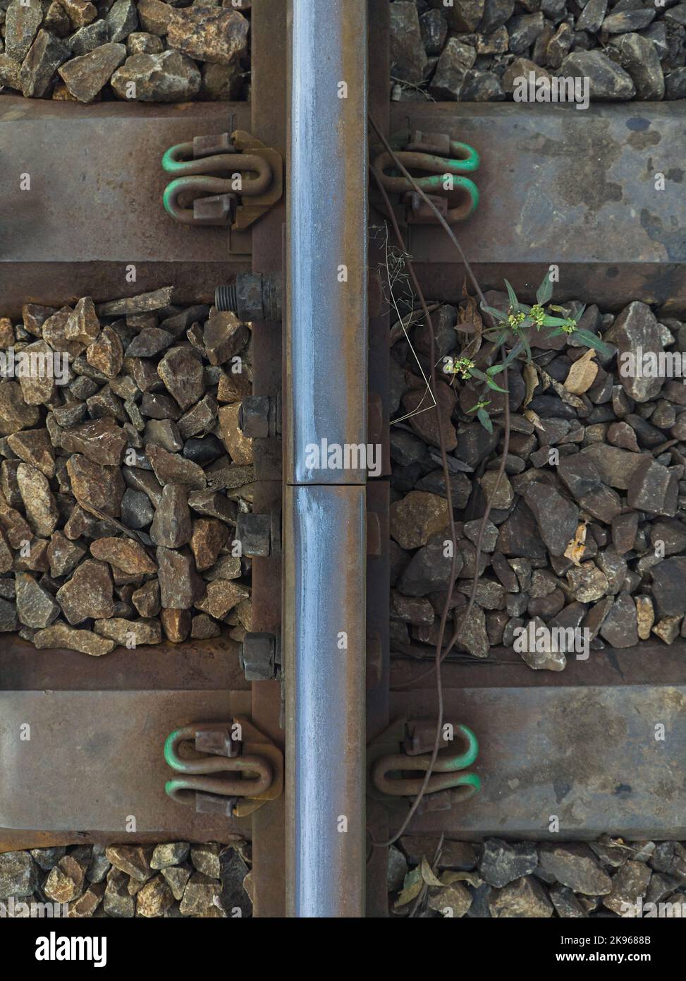 Rail joint hi-res stock photography and images - Alamy