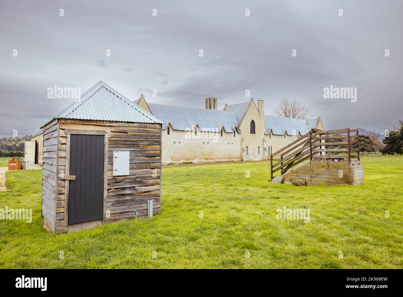 PONTVILLE, AUSTRALIA - SEPTEMBER 15: The iconic ancient Lark Distillery ...