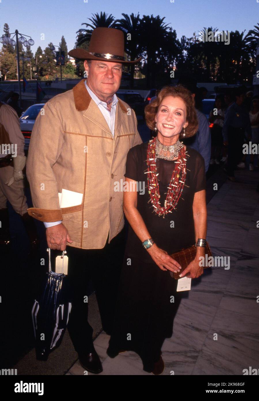 Michael Wayne and Gretchen Wayne during 12th Golden Boot Awards at ...