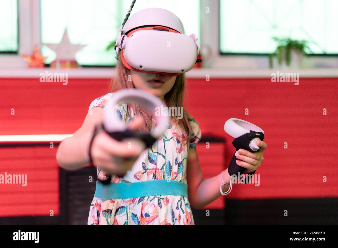Children video game gun hi-res stock photography and images - Alamy