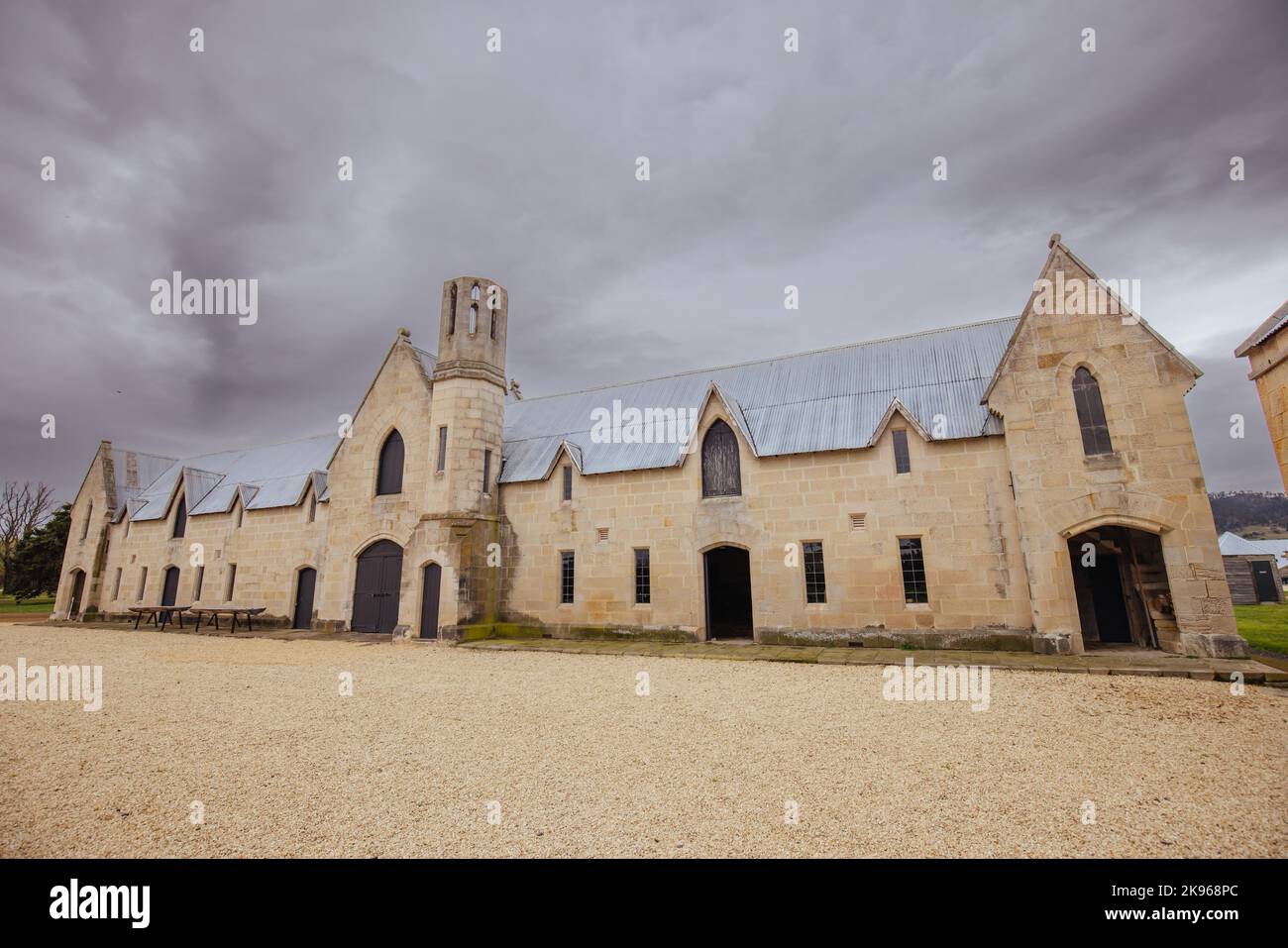 PONTVILLE, AUSTRALIA - SEPTEMBER 15: The iconic ancient Lark Distillery ...