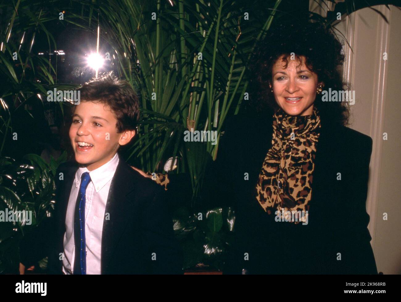 Fred Savage and mother Joanne Savage at The Casting Society of America ...