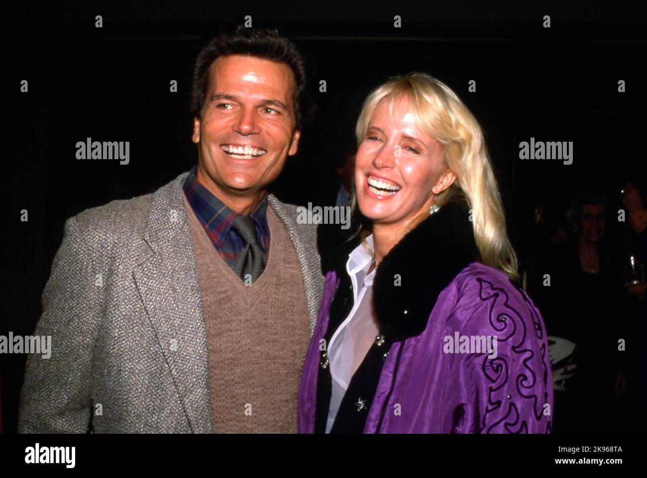 Patrick Wayne and Suzy Chaffee Circa 1980's Credit: Ralph Dominguez ...