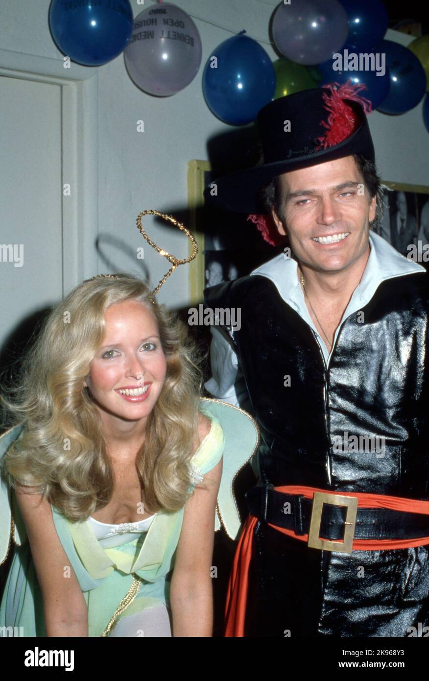Patrick Wayne and Marsha Wolf 1980 Credit: Ralph Dominguez/MediaPunch ...