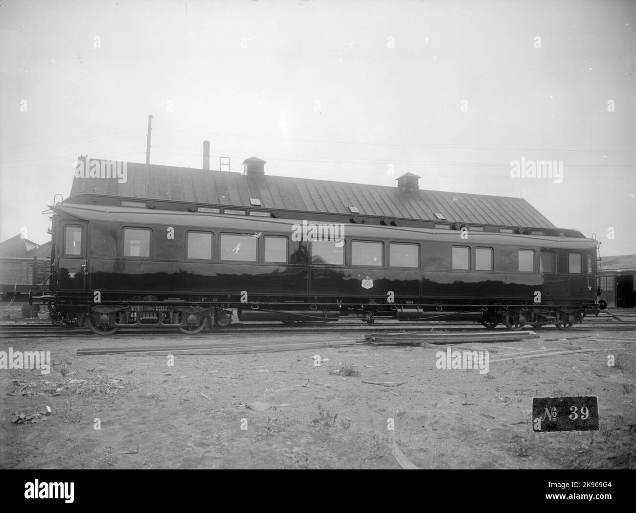 The State Railways, SJ Salon Car 1864 Stock Photo - Alamy