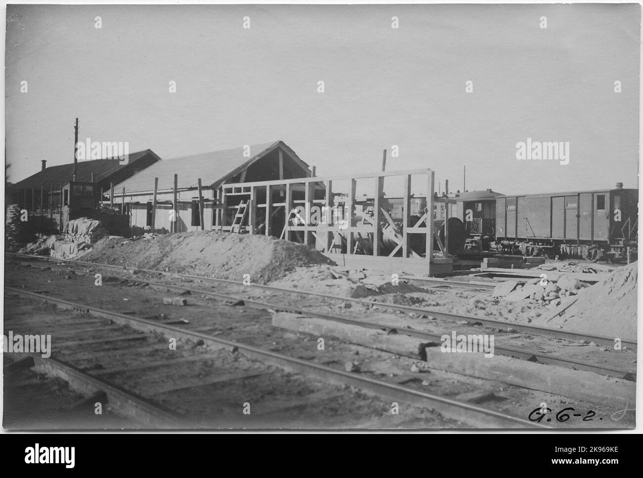 The steam center building at Gothenburg station Stock Photo - Alamy
