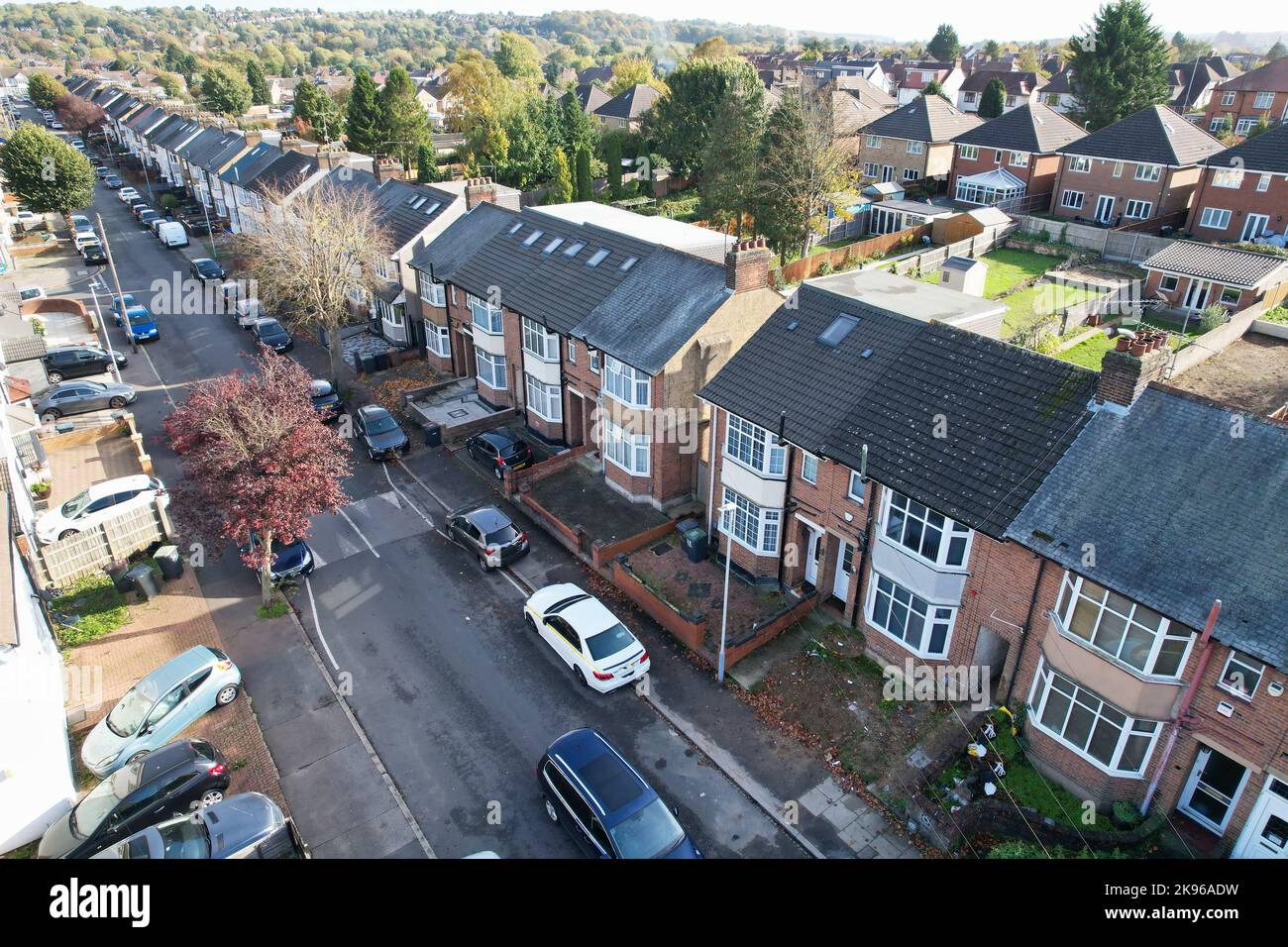 Residential homes aerial hi-res stock photography and images - Alamy