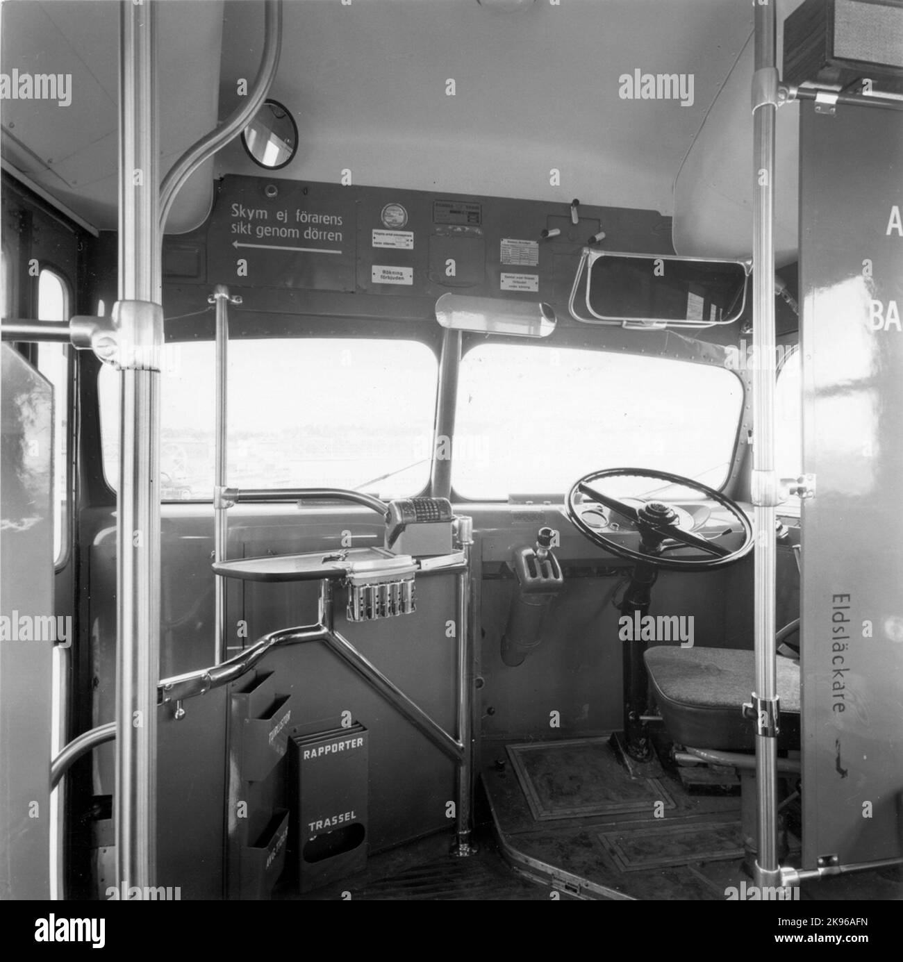 Interior of Capitol bus. State Railways, SJ Bus Stock Photo - Alamy