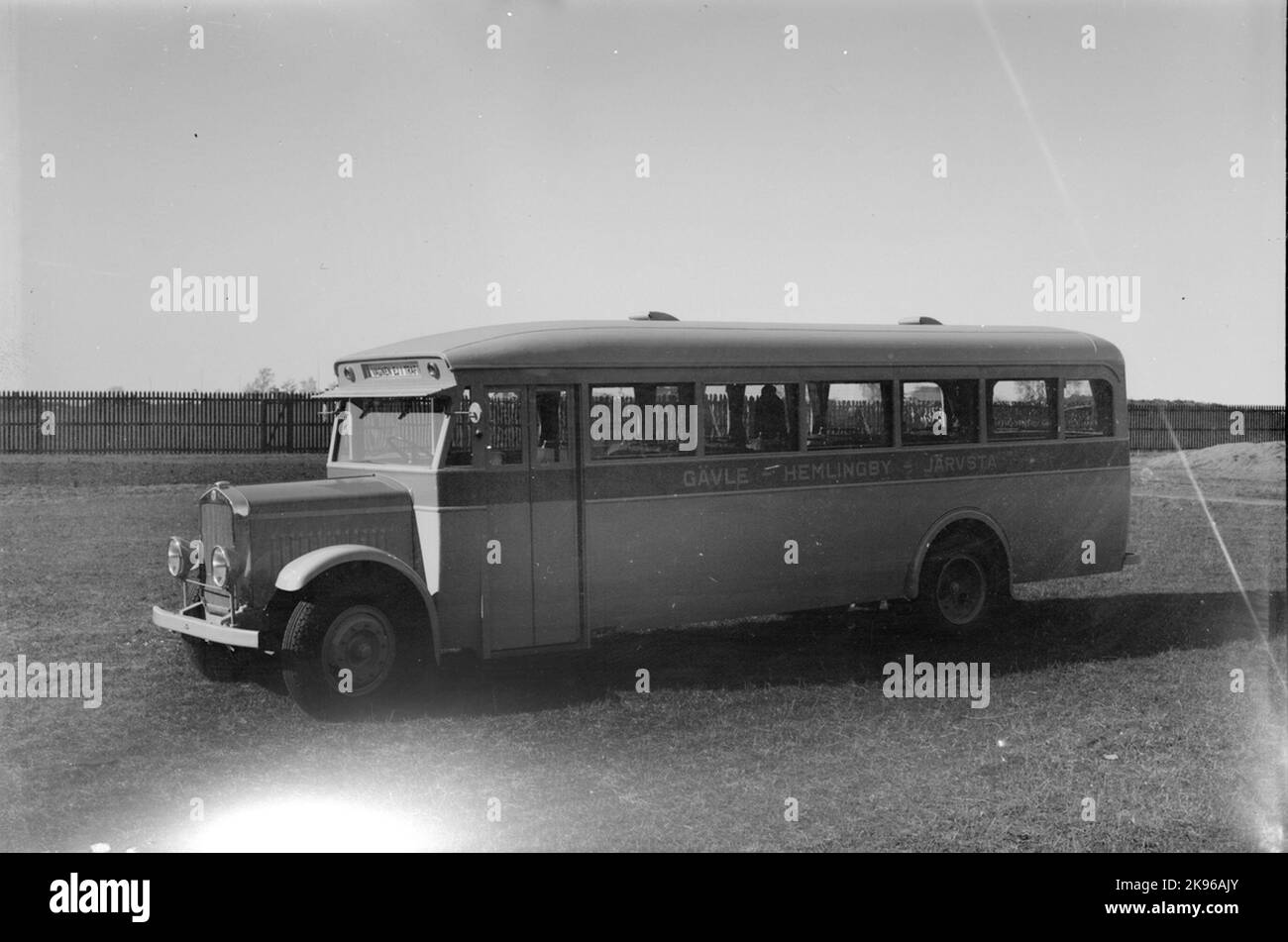 Scania bus for O Viklund, Gävle. The body made by the limited company ...