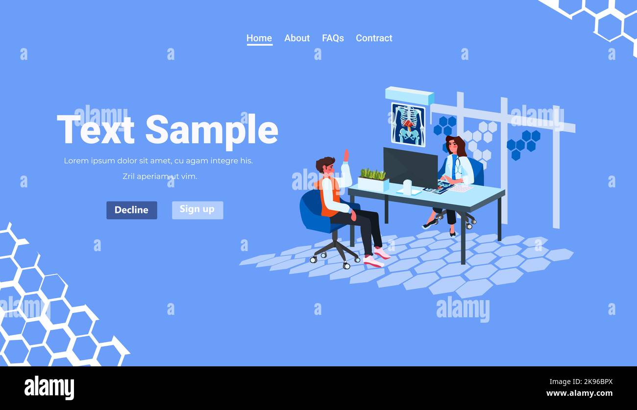 doctor examining liver X-ray of male patient health care medical ...