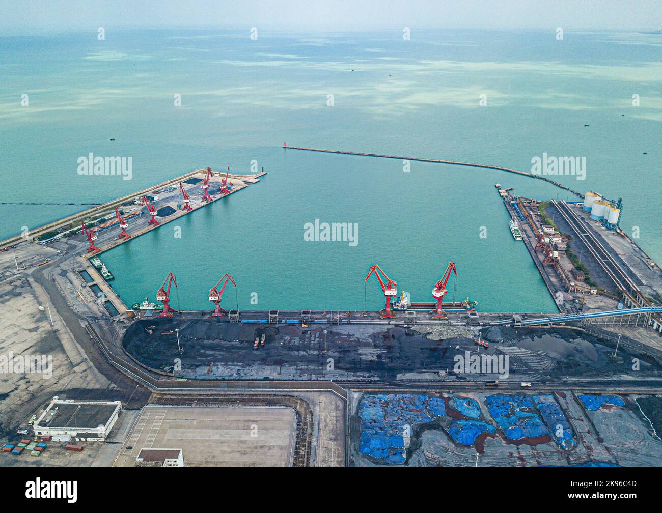 Dongfang, China's Hainan Province. 23rd Oct, 2022. This aerial photo ...