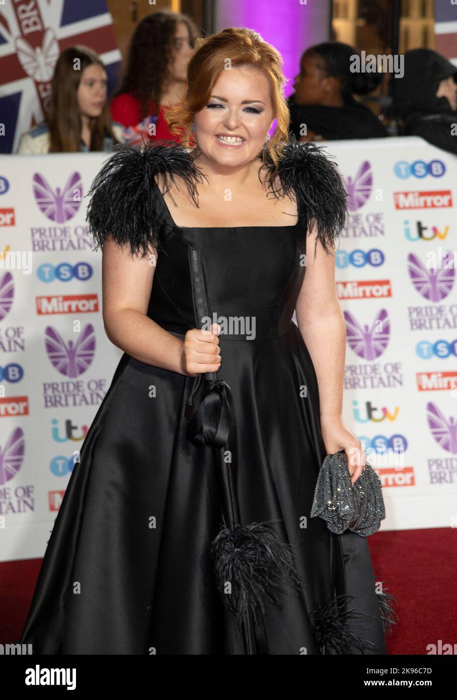 London, UK. Lucy Edwards at the Daily Mirror Pride of Britain Awards ...