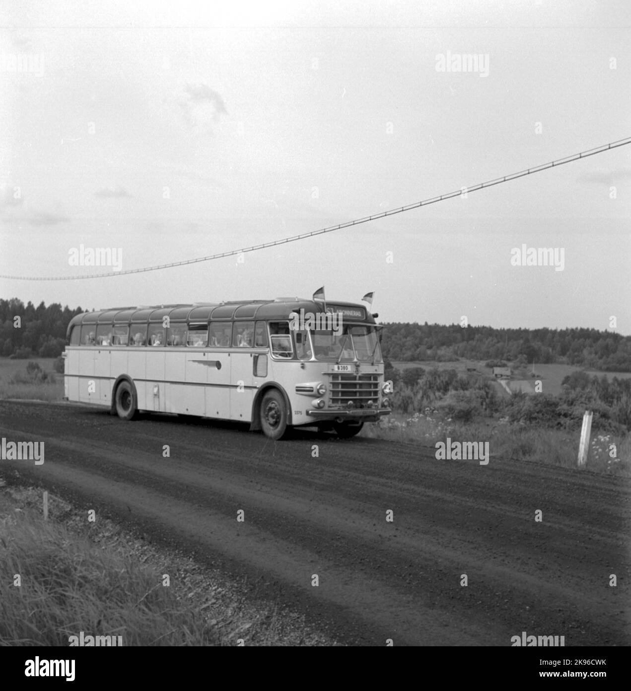 Tourist Bus SJ 2375 Stock Photo - Alamy