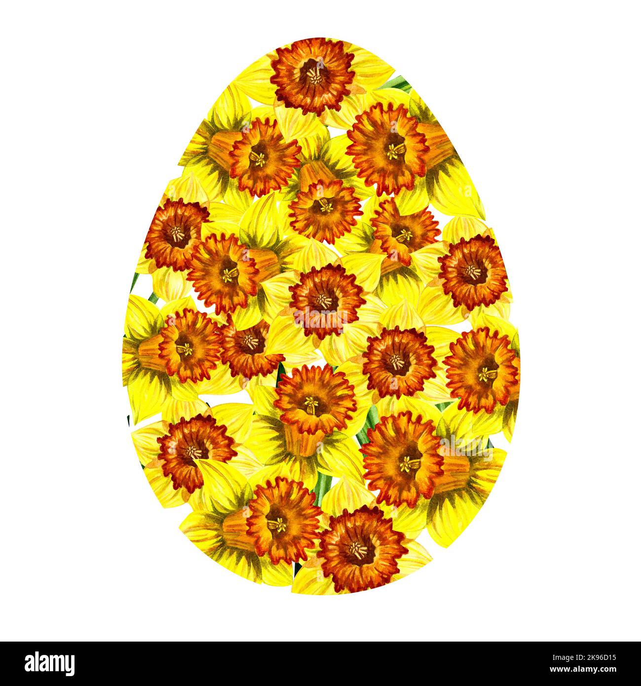 Template for Easter card or invitation. Happy easter. The egg is ...