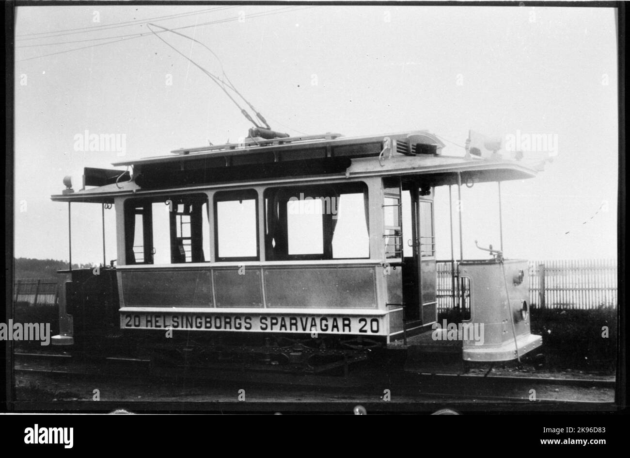 Delivery picture on Helsingborg City Tramways, HSS A1 20 Stock Photo ...