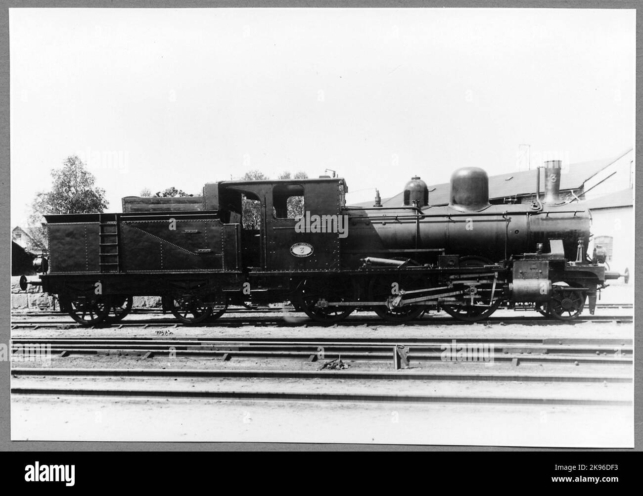 Skåne - Smålands Railway, SSJ Lok 3 Stock Photo - Alamy