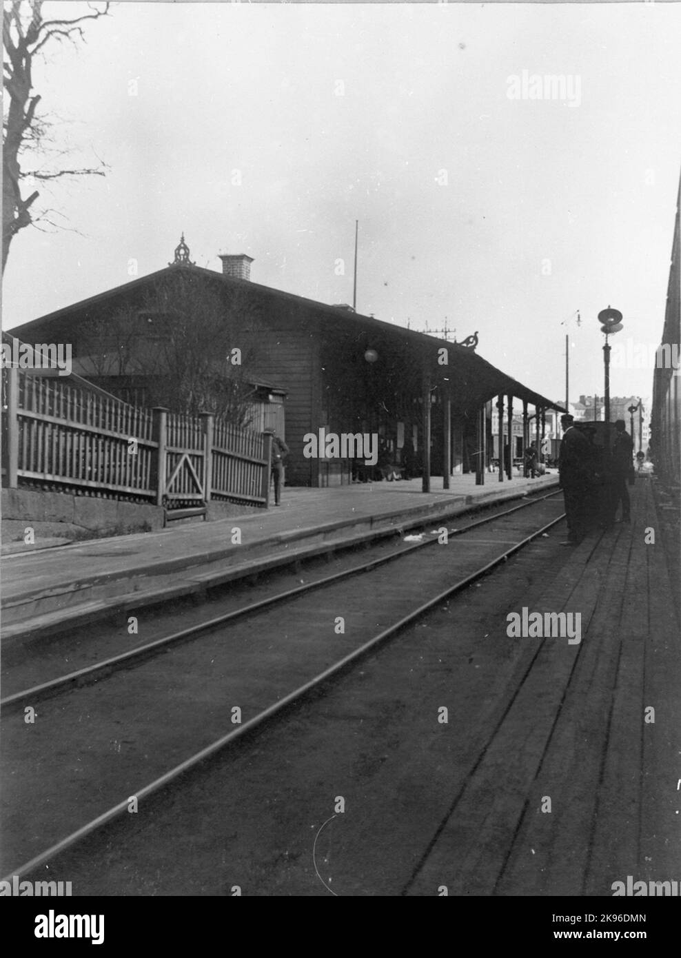 Old station house. The station was taken in use in 1860 Stock Photo - Alamy