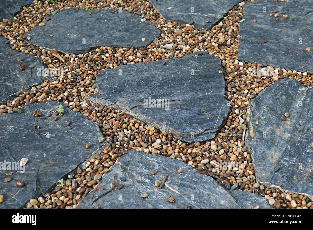 Stepping stone and gravel hi-res stock photography and images - Alamy